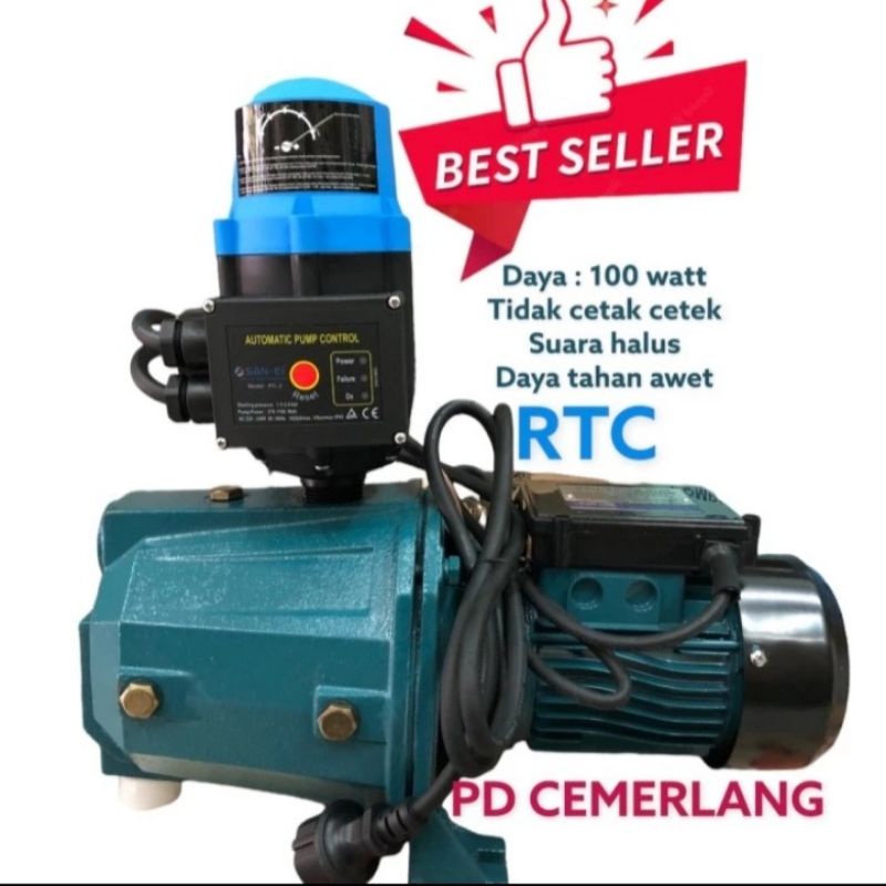 Jual pompa pendorong otomatis 100 watt San ei | Shopee Indonesia