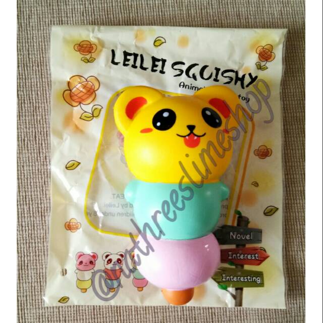 Jual Lei lei animal dango squishy slow soft wangi banget squishy lei ...