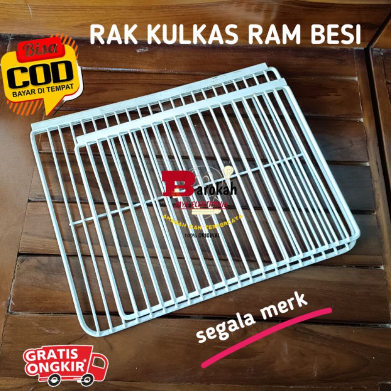 Jual RAK KULKAS 1 PINTU DAN 2 PINTU RAM BESI | Shopee Indonesia
