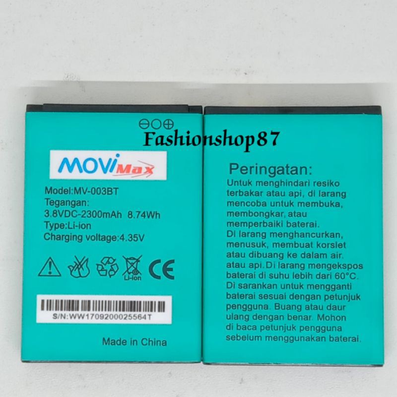 Jual Baterai Modem Mifi XL GO movimax MV003BT Smartfren Batre Battery | Shopee Indonesia