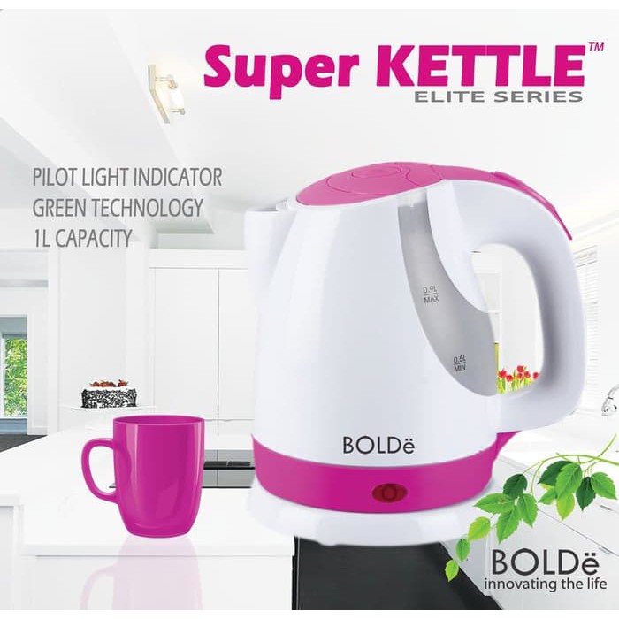 Jual TEKO LISTRIK SUPER KETTLE BOLDE Pemanas Air Elektrik Thermos ...