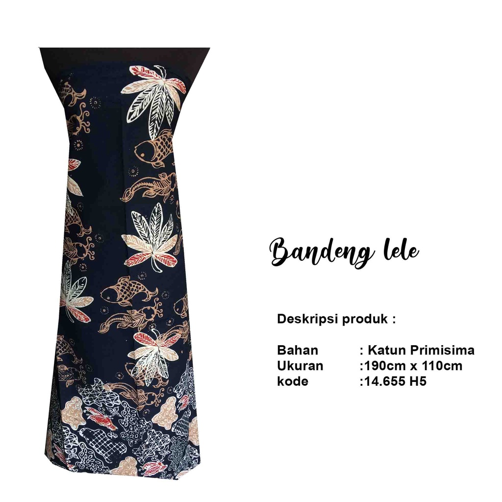 Jual batik tulis motif bandeng lele - motif batik khas lamongan ...