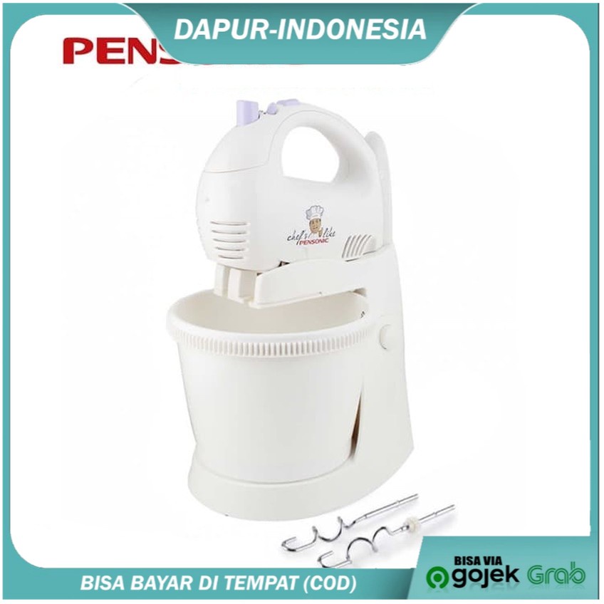 Jual MIXER PENSONIC 5 SPEED STAND MIXER PM-214 MADE IN MALAYSIA NEW ...