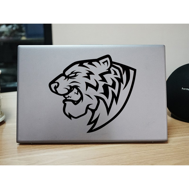 Jual stiker laptop harimau 2 custom stiker | Shopee Indonesia