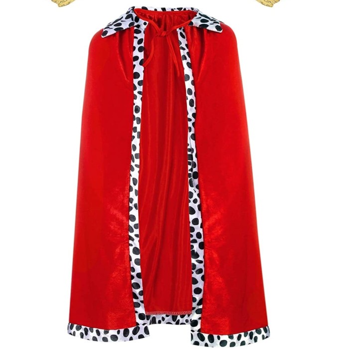 Jual kings Cape robes jubah raja kostum halloween costume | Shopee ...