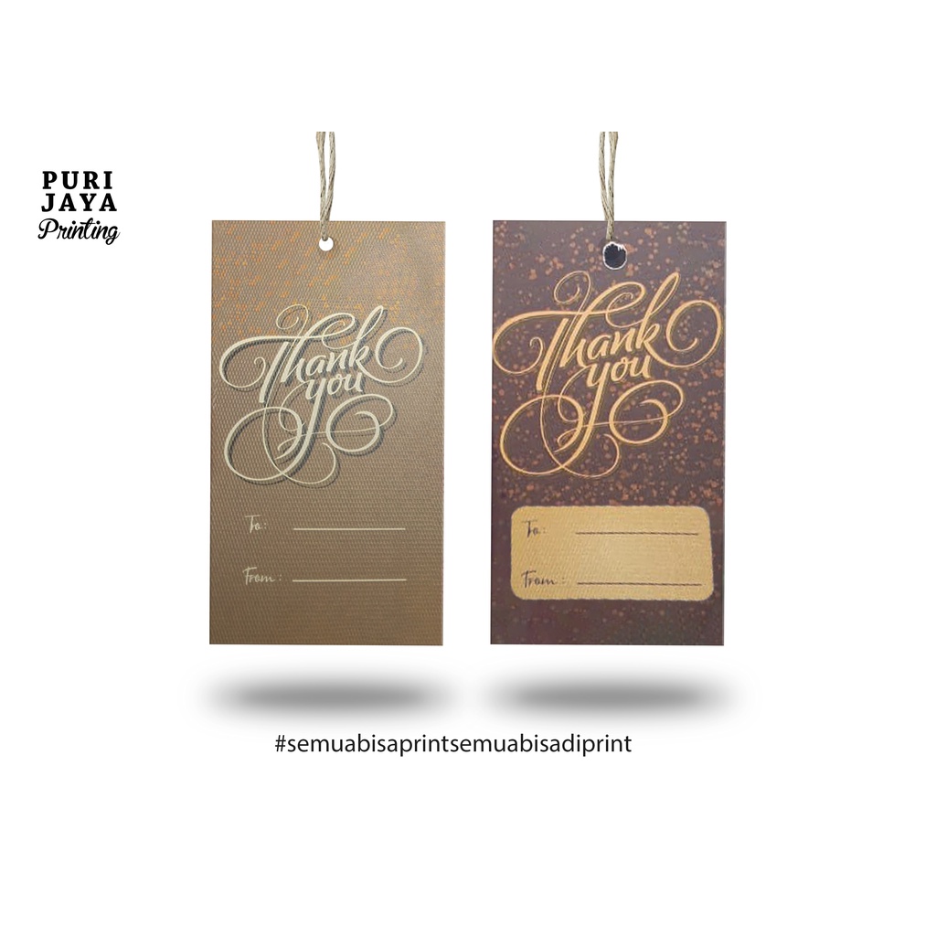 Jual Cetak Custom Label Hang Tag Hangtag Price Tag Harga Label Tag Baju ...