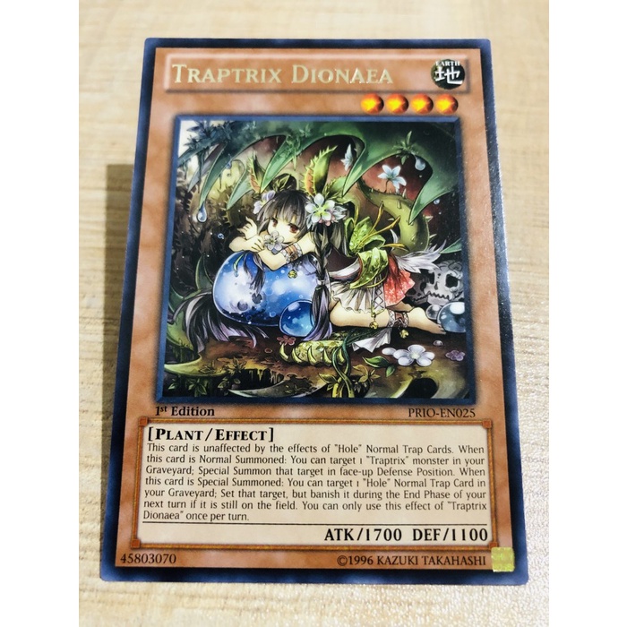 Jual kartu yugioh original traptrix dionaea | Shopee Indonesia