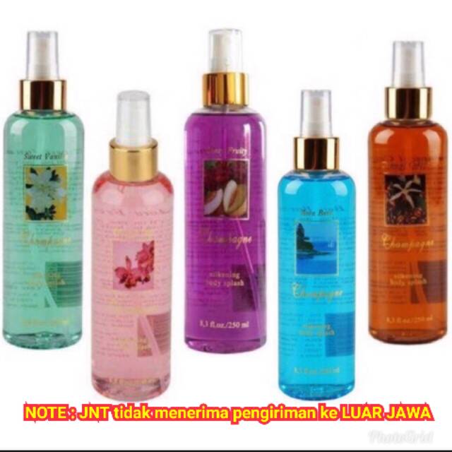 Jual Champagne Body Splash 250ml | Shopee Indonesia