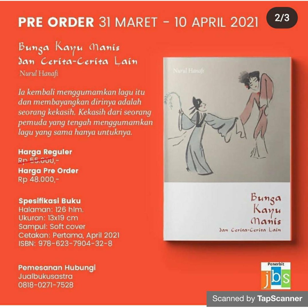 Jual Buku Bunga Kayu Manis dan Cerita-Cerita Lain Kumcer Karya Judul: Bunga Kayu Manis dan ...