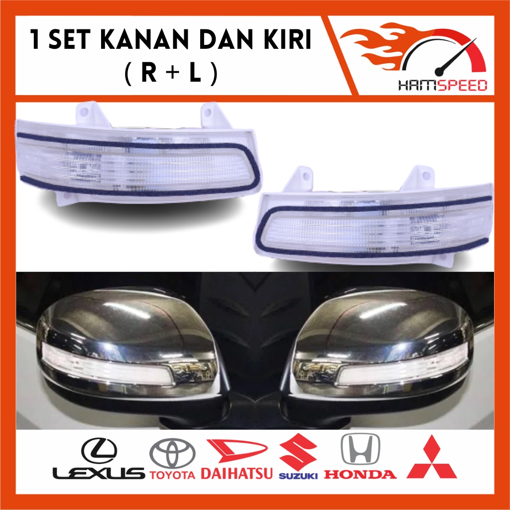 Jual Lampu Sein Spion Mobilio Civic City ORIGINAL/ Lampu Sein Riting ...