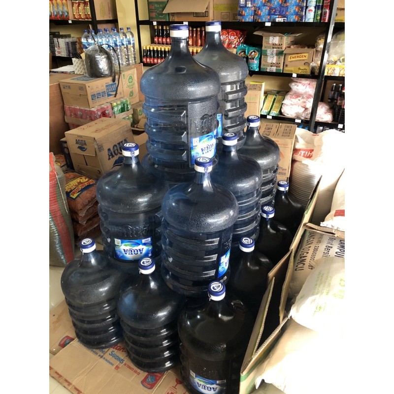 Jual aqua galon + *isi ulang(tambah21) | Shopee Indonesia