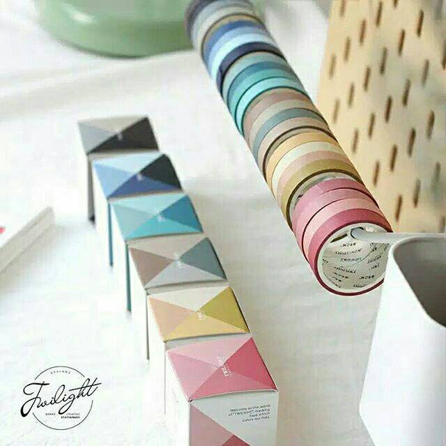 Jual Basic Color Washi Tape | Shopee Indonesia