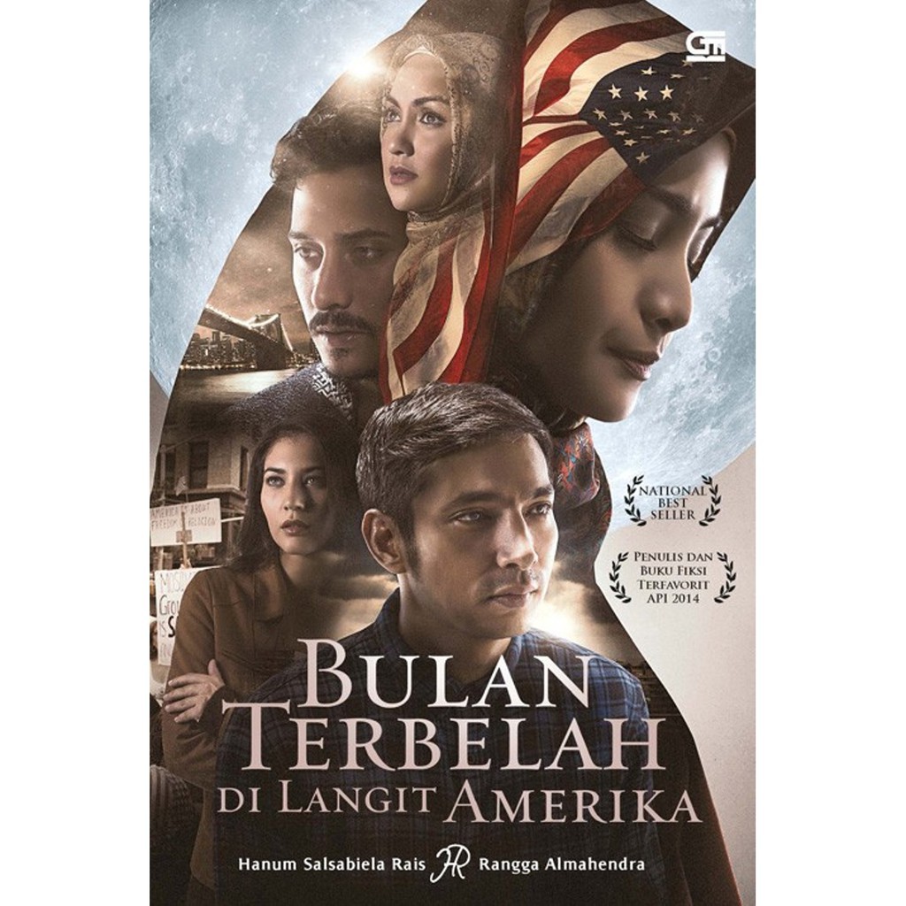 Jual (NEW) Ori Novel Bulan Terbelah di Langit Amerika oleh Hanum ...