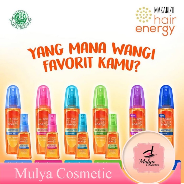 Jual PARFUM DAN VITAMIN RAMBUT MAKARIZO HAIR ENERGY SCENTSATIONS HAIR ...