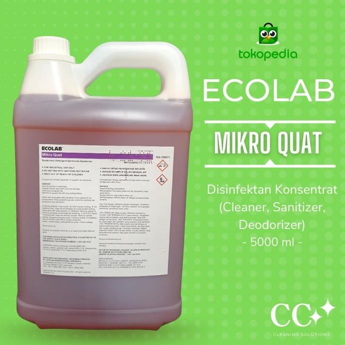 Jual OPEN RESSELER ecolab mikro quat sanitizer | Shopee Indonesia
