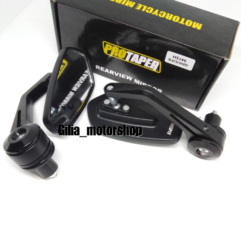 Jual Spion Jalu Oval Protaper Original Mirror Putih- Biru Kaca Spion ...