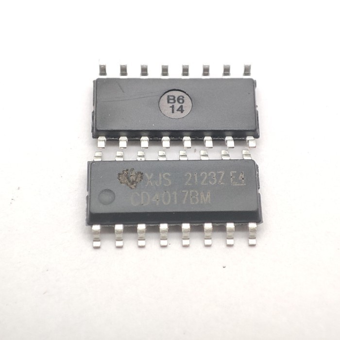 Jual Ic CD4017BM SMD Cmos CD4017 Counter with 10 decoded outputs CD ...