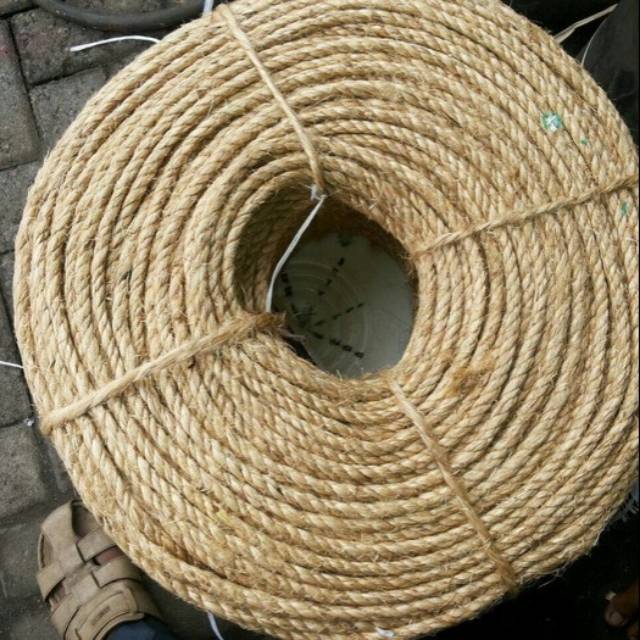 Jual Tali tambang tampar ROPE MANILA GURITA 6 mili ( REAL PUCTURE ...