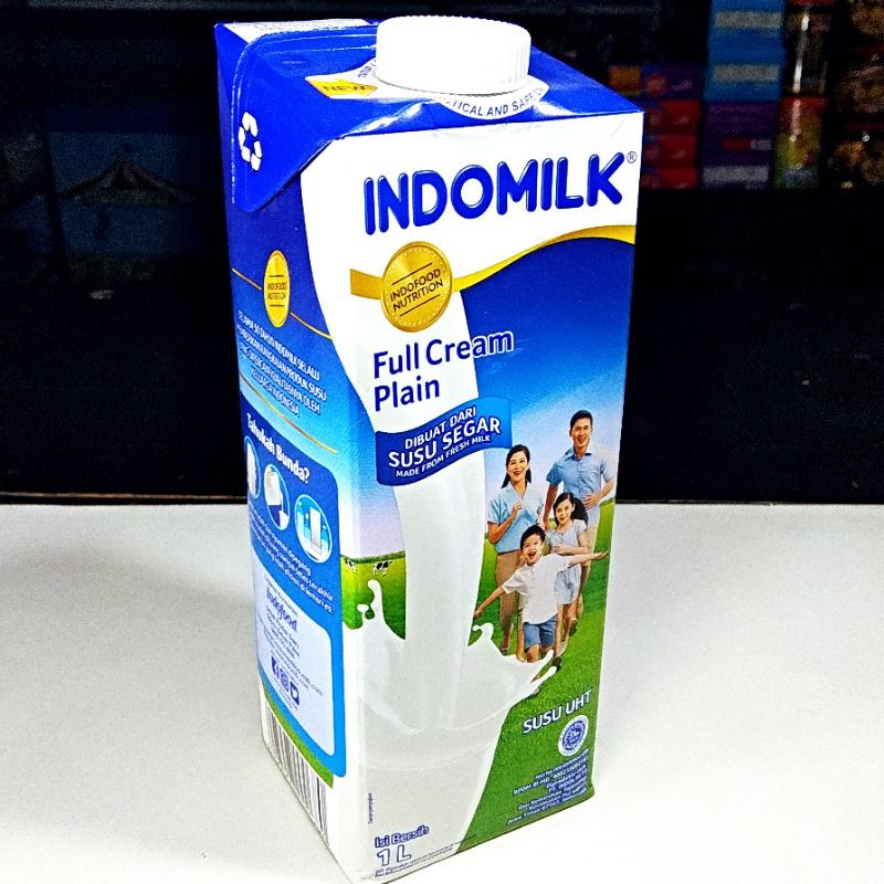 Jual Indomilk UHT Susu Full Cream 1L | Shopee Indonesia