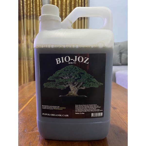 Jual Bio Joz pupuk organik cair Bonsai Bio joz pupuk bonsai kemasan 5 ...