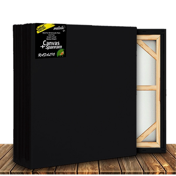 Jual Kanvas Lukis Hitam Spanram 70x60 cm Canvas Black 70x60cm by ...