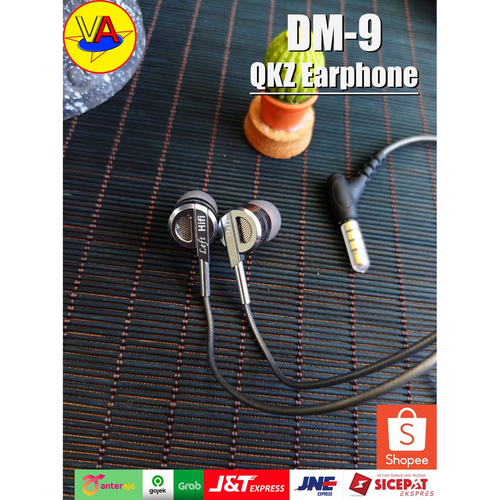 Jual QKZ DM-9 Earphone HiFi Hi-Res Audio (Original) | Shopee Indonesia