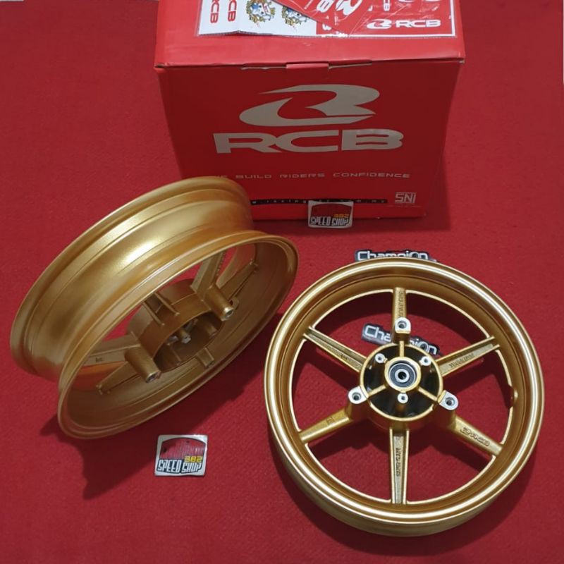 Jual Velg RCB Racing Boy SP 811 SP811 Sport Rim Gold Yamaha NMAX Old ...