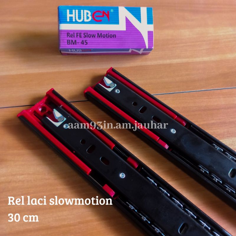 Jual Rel Laci Slow Motion FE Ril Merek HUBEN ORI BM-45 Double Track 30 ...