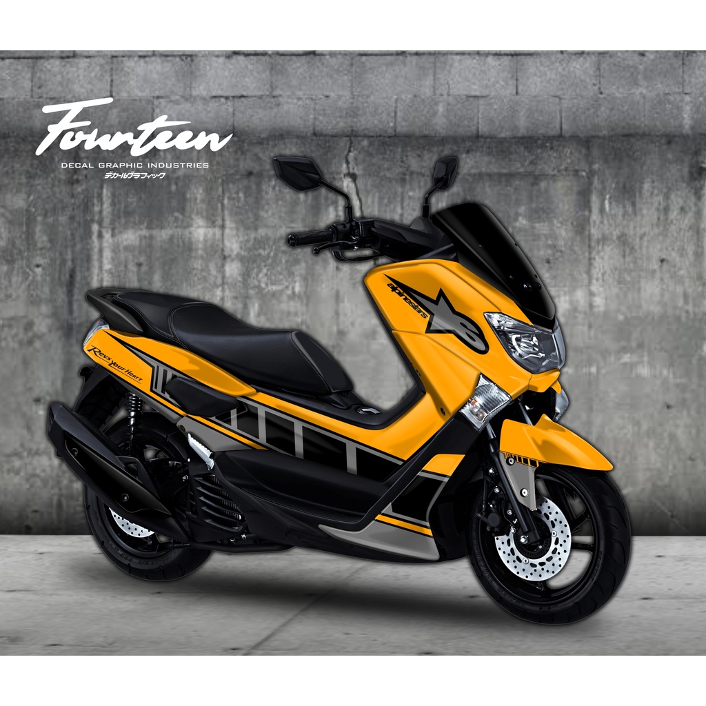 Jual Sticker Nmax Full Body / Decal Nmax Full Grafis NMAX LAMA ...