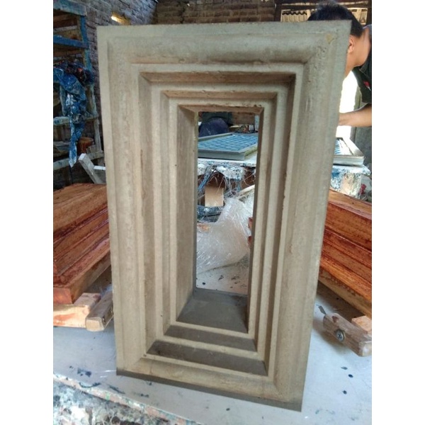 Jual cetakan roster alat cetak loster fiber Spanyol plong 2 muka 17x30 ...