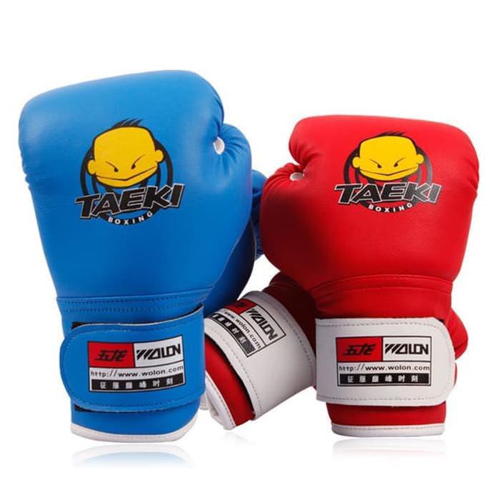 Jual ITERLARISl WOLON Taeki Gloves untuk Anak Boxing Sarung Tinju Kecil ...