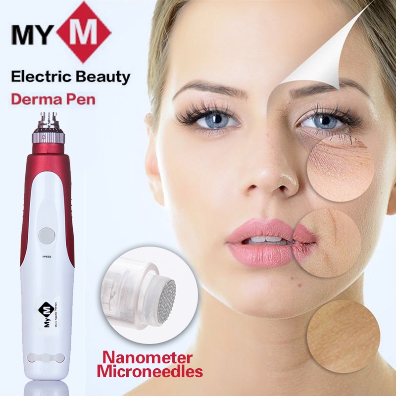 Jual ORIGINAL 100% Mym Dermapen Nano Micro Needle Pemutih Therapy Alat ...