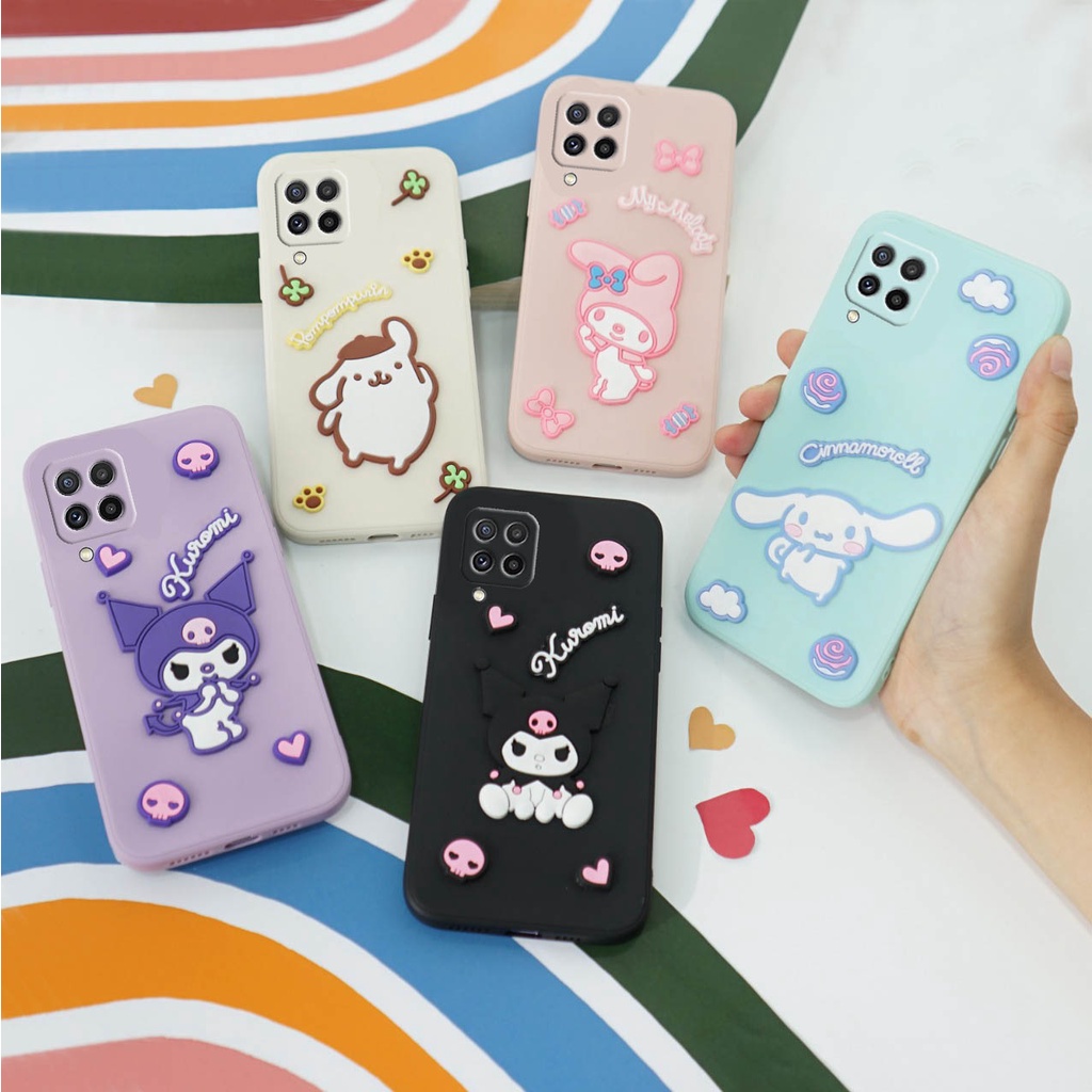 Jual Softcase 3D Timbul [3D3] For SAMSUNG A12 A24 A34 A54 A14 M14 A04 A04e A03 A03 Core A23 A04s ...