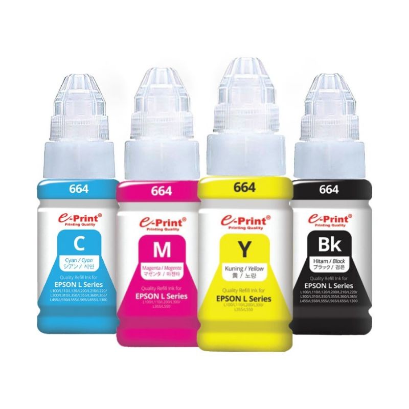 Jual Tinta E-print Epson L Series 664 eprint 80ml | Shopee Indonesia