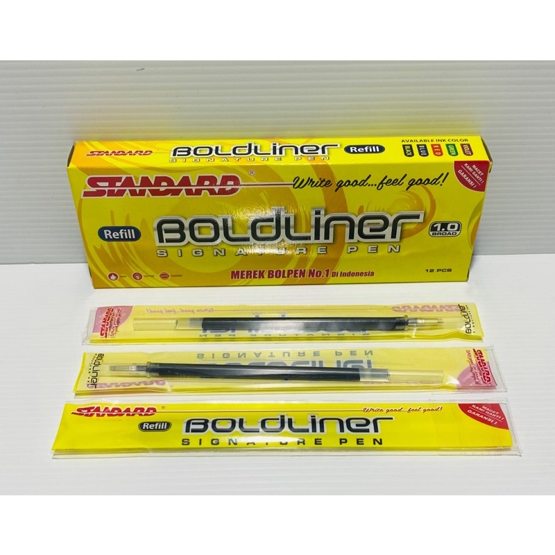 Jual REFILL PULPEN STANDARD BOLDLINER PRO 1.0 DAN BOLDLINER ELITE 1.0 ...