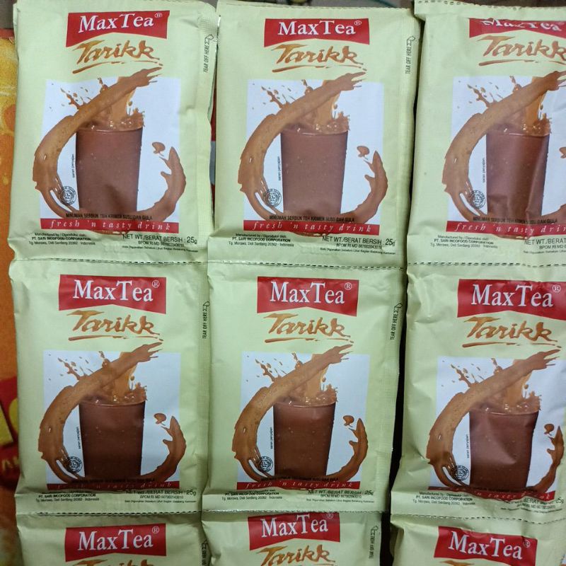 Jual Max Tea Tarik@10pcs | Shopee Indonesia