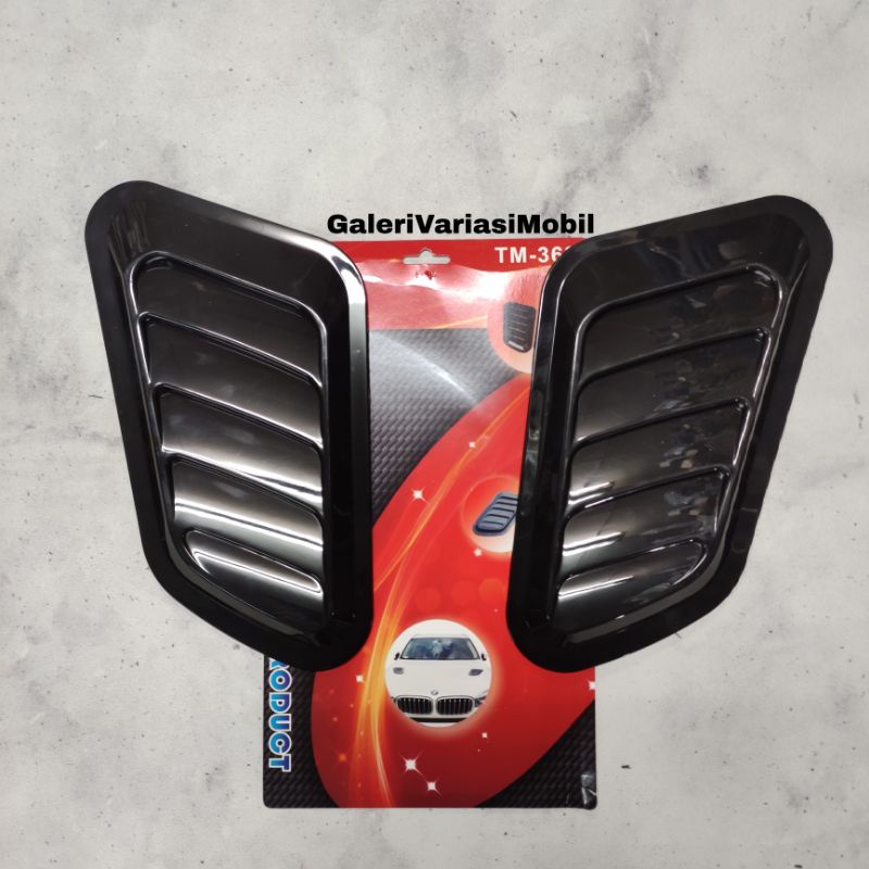 Jual Air Flow Kap Mesin Mobil Universal isi 2pcs | Shopee Indonesia