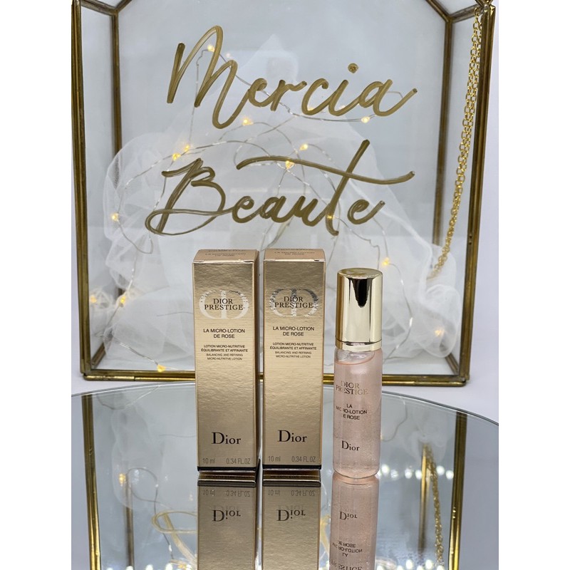 Jual Dior prestige La Micro Lotion de rose 10ml (pump) | Shopee Indonesia