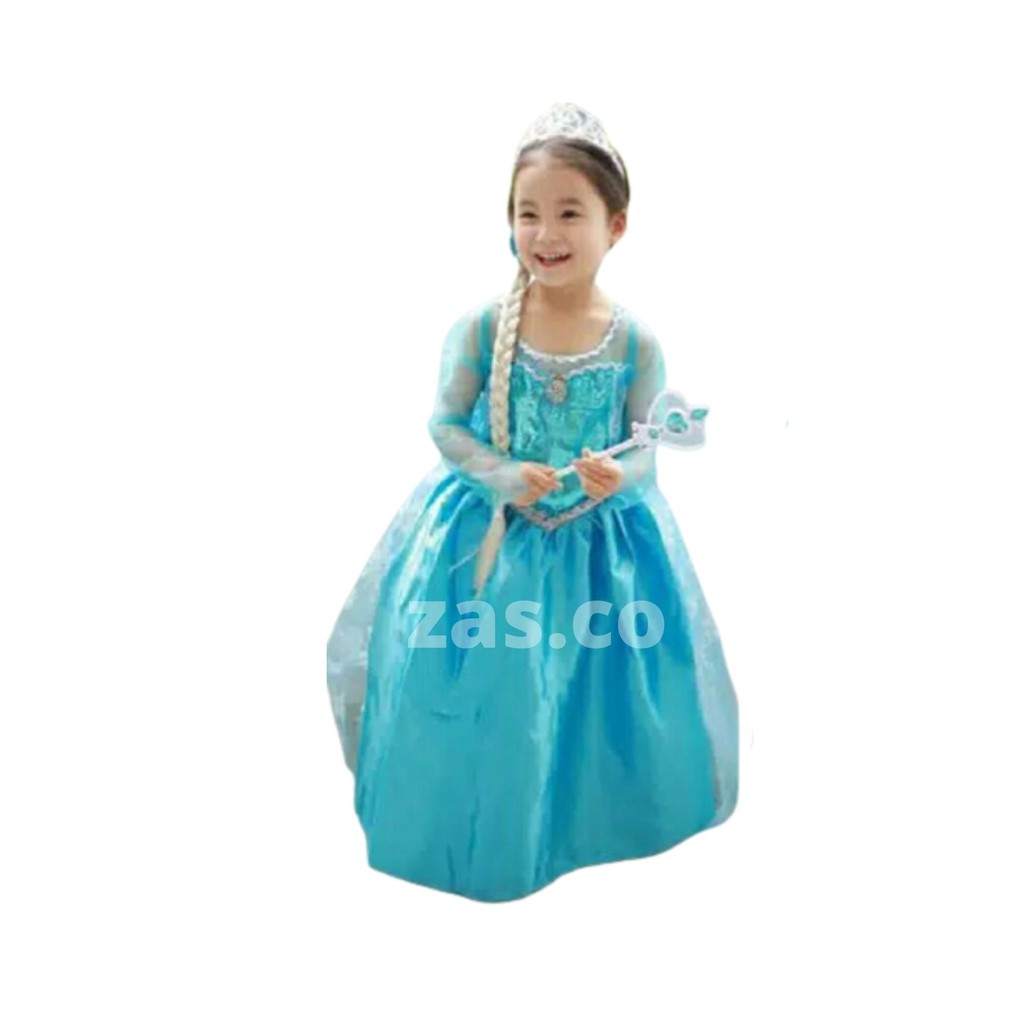 Jual Gaun Pesta Anak/ Gaun Princess Frozen/Kostum Gaun Cinderella ...