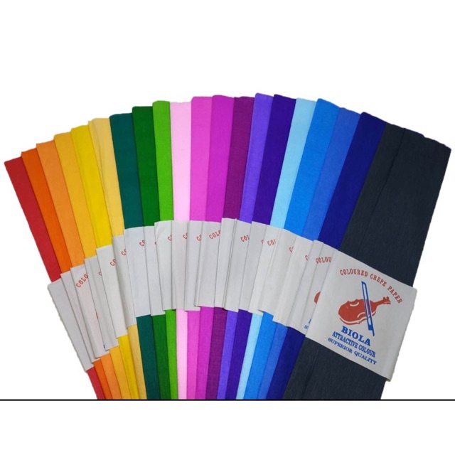 Jual KERTAS CREPES / KREP / TISSUE CREP / TISU CREPE PAPER 110x60 ...