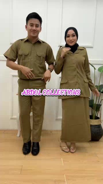 Jual Baju Khaki / PDH /ASN Seragam Pns Pdh Dinas Pemda Seragam Keki ...