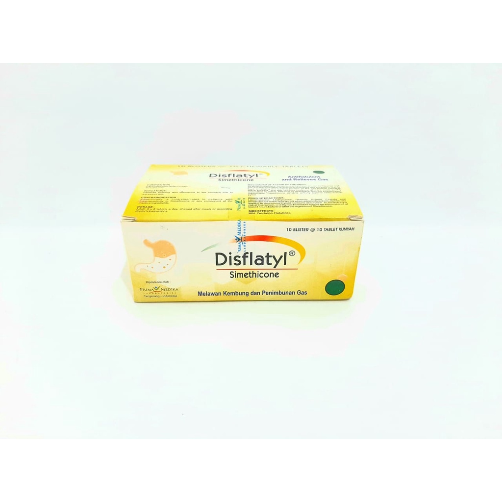 Jual Disflatyl (1 Box = 10 Strip = 100 pcs) | Shopee Indonesia