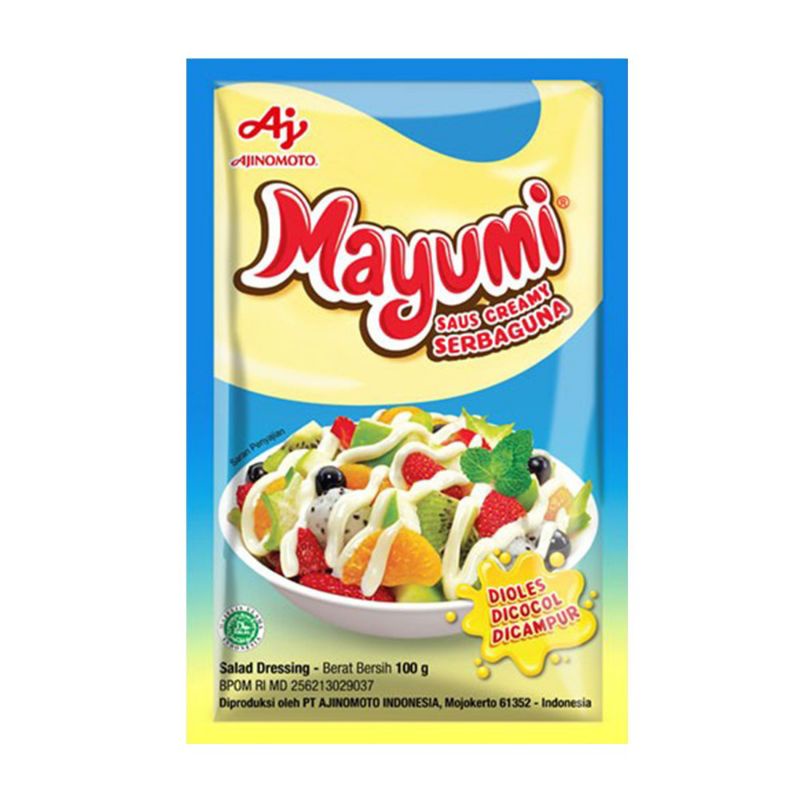 Jual Mayumi® Saus Mayo Original Sachet 100g Mayonnaise Mayonais ...