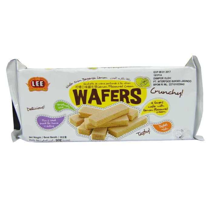 Jual LEE WAFERS LEMON 90G | Shopee Indonesia