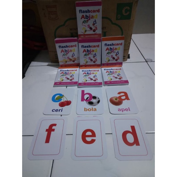 Jual FLASHCARD ABJAD/HURUF | Shopee Indonesia