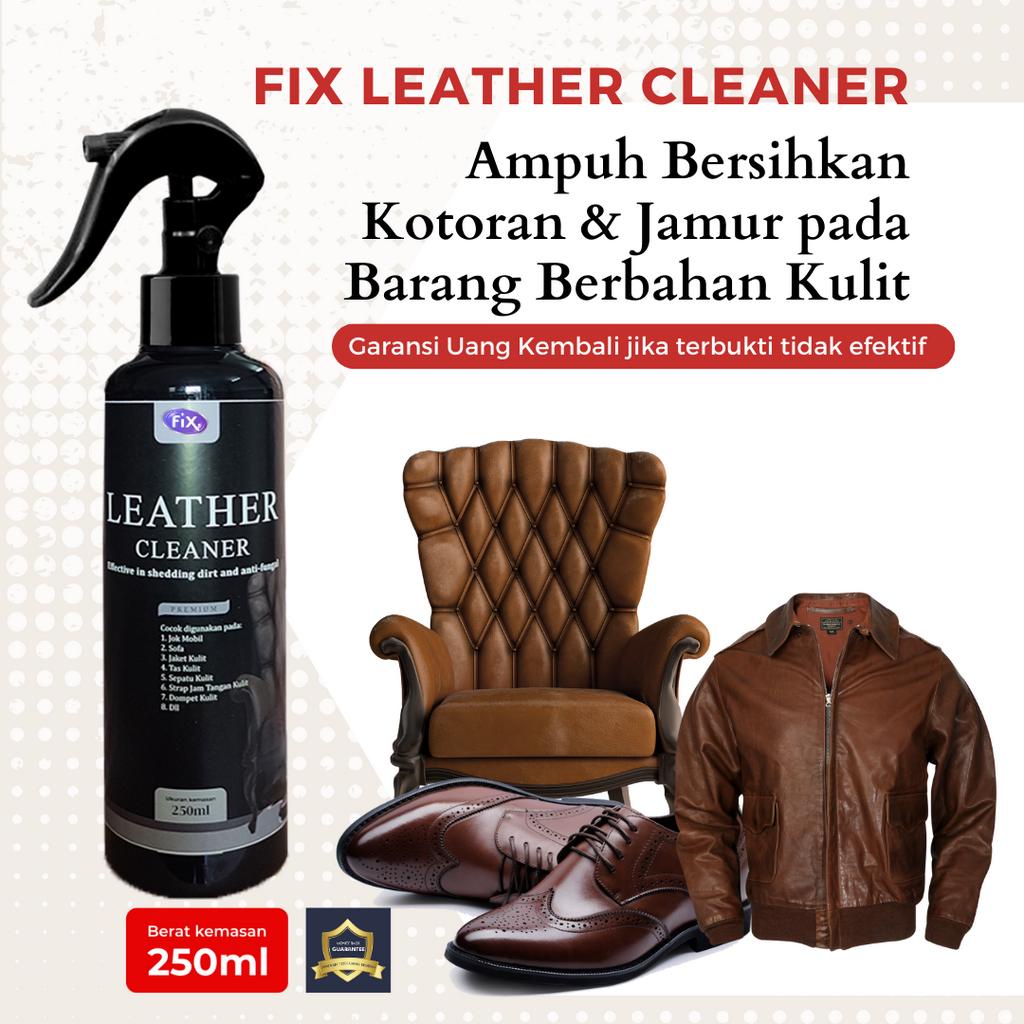 Jual FIX Leather Cleaner Pembersih dan Perawatan Barang Berbahan Kulit ...