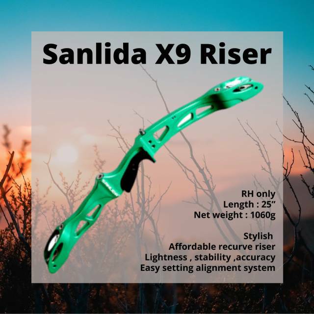 Jual RISER ILF SANLIDA X9 - RECURVE - BAREBOW - HANDLE - BUSUR PANAH ...