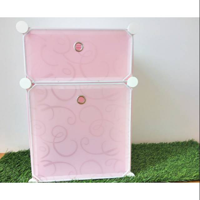 Jual LEMARI RAKIT 2 PINTU | Shopee Indonesia
