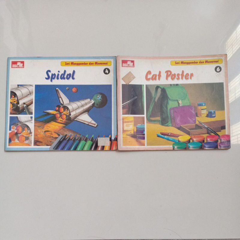 Jual PAKET Buku Seri Menggambar & Mewarnai Spidol & Cat Poster | Shopee ...