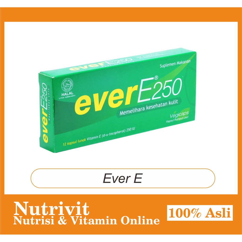 Jual EVER E 250 IU 2X6 (12 KAPS) | Shopee Indonesia